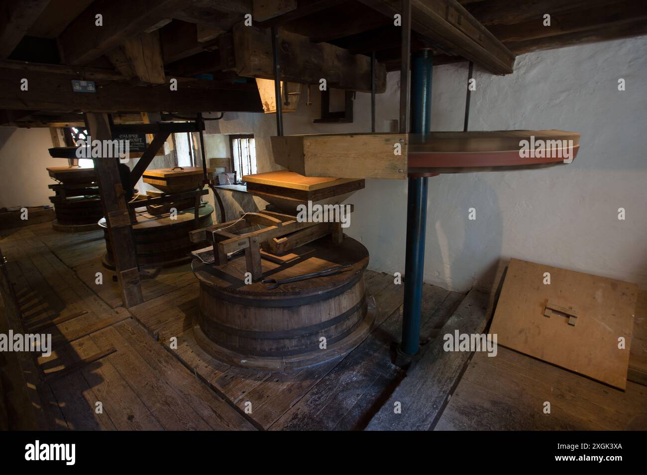 Corn And Water Mill Stock Photo Alamy