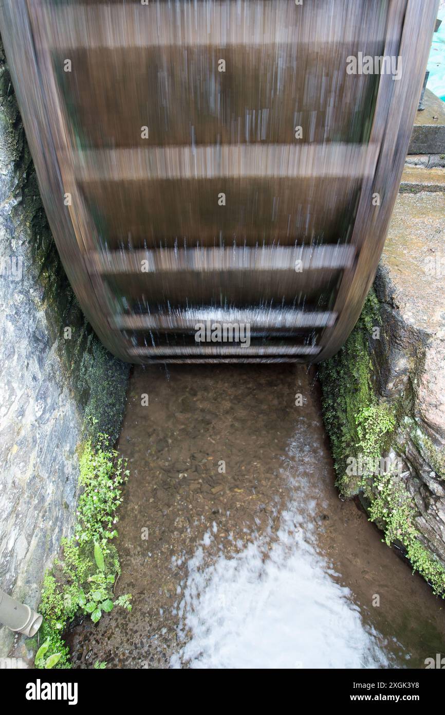 Corn and water mill Stock Photo - Alamy