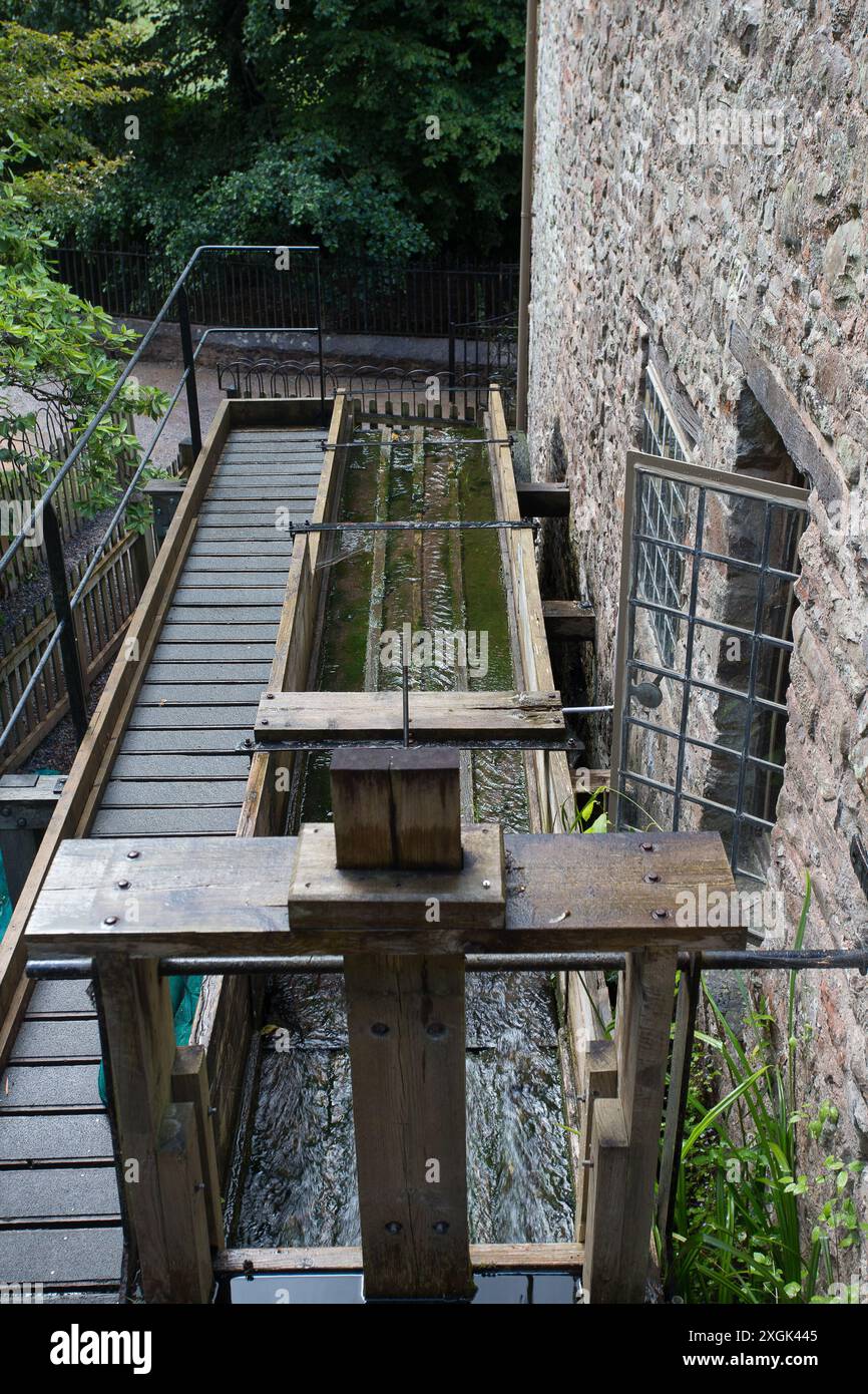 Corn and water mill Stock Photo - Alamy