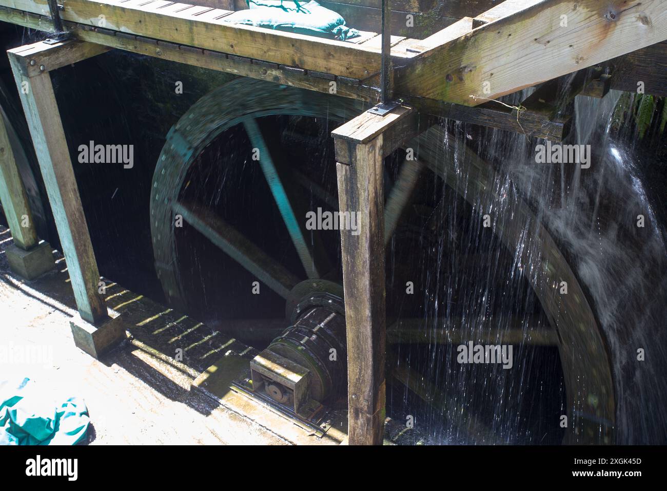 Corn and water mill Stock Photo - Alamy