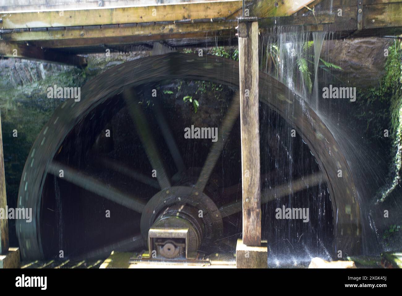 Corn and water mill Stock Photo - Alamy