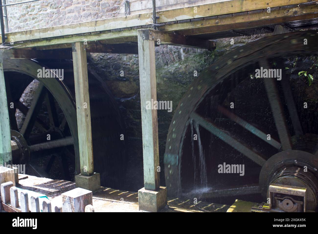 Corn mill water wheel hi-res stock photography and images - Alamy