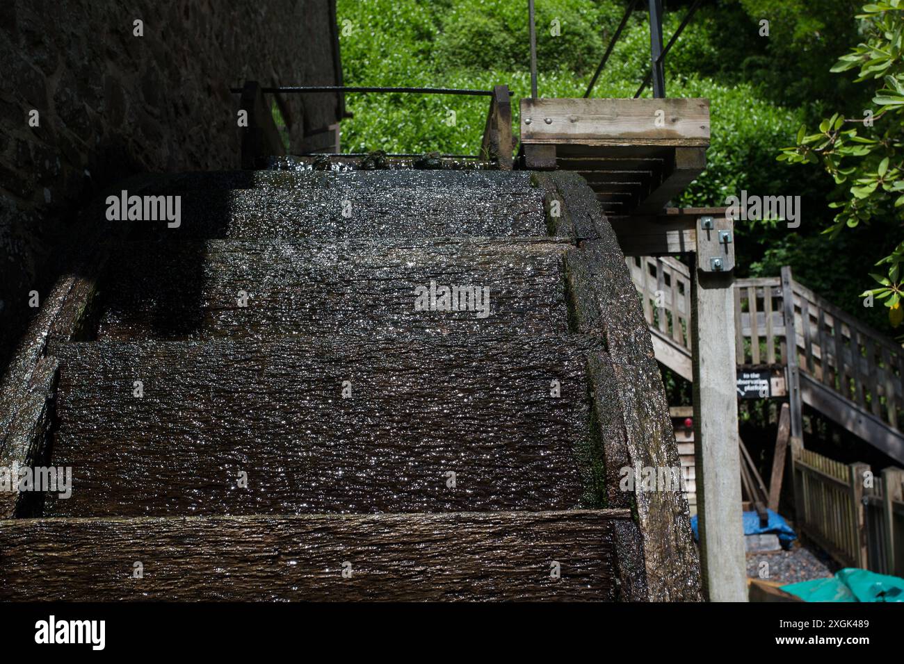 Corn and water mill Stock Photo - Alamy