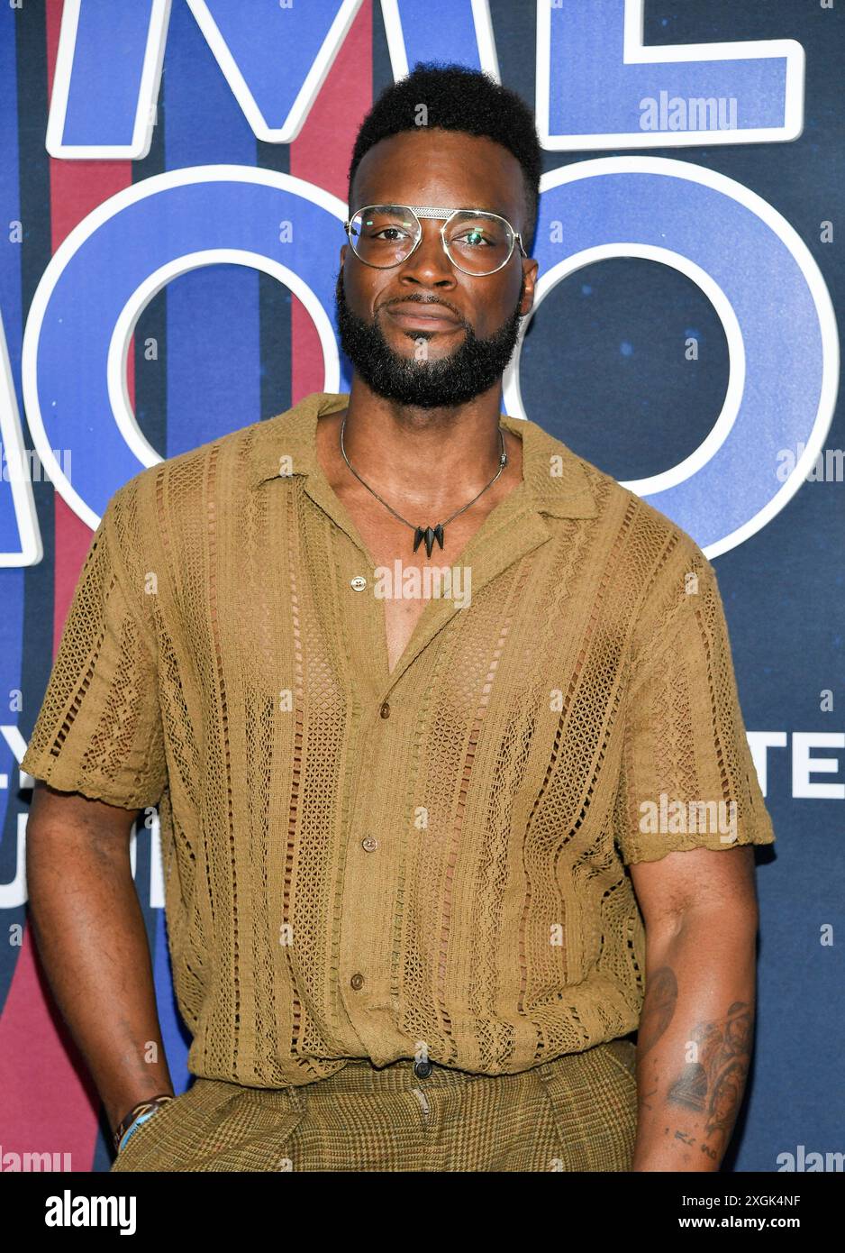 Dimitri Beauchamp attends the world premiere of "Fly Me to the Moon" at ...