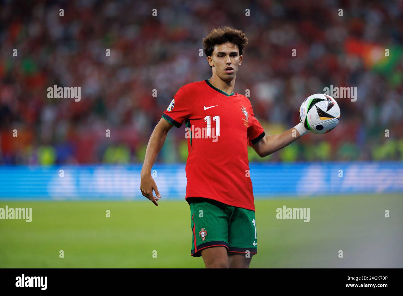 Joao Felix seen during UEFA Euro 2024 game between national teams of ...