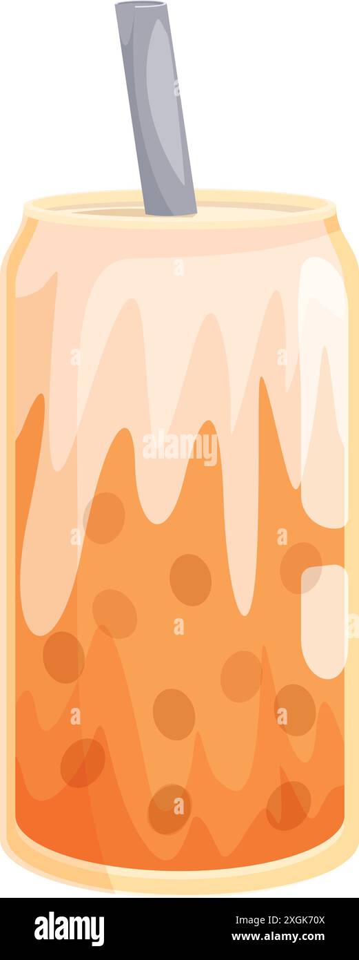 Sweet and refreshing beverage with tapioca balls, perfect for a hot ...