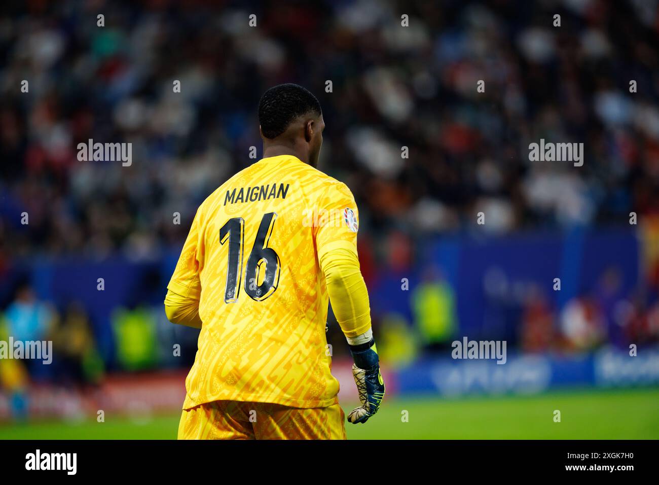 Mike Maignan seen during UEFA Euro 2024 game between national teams of ...