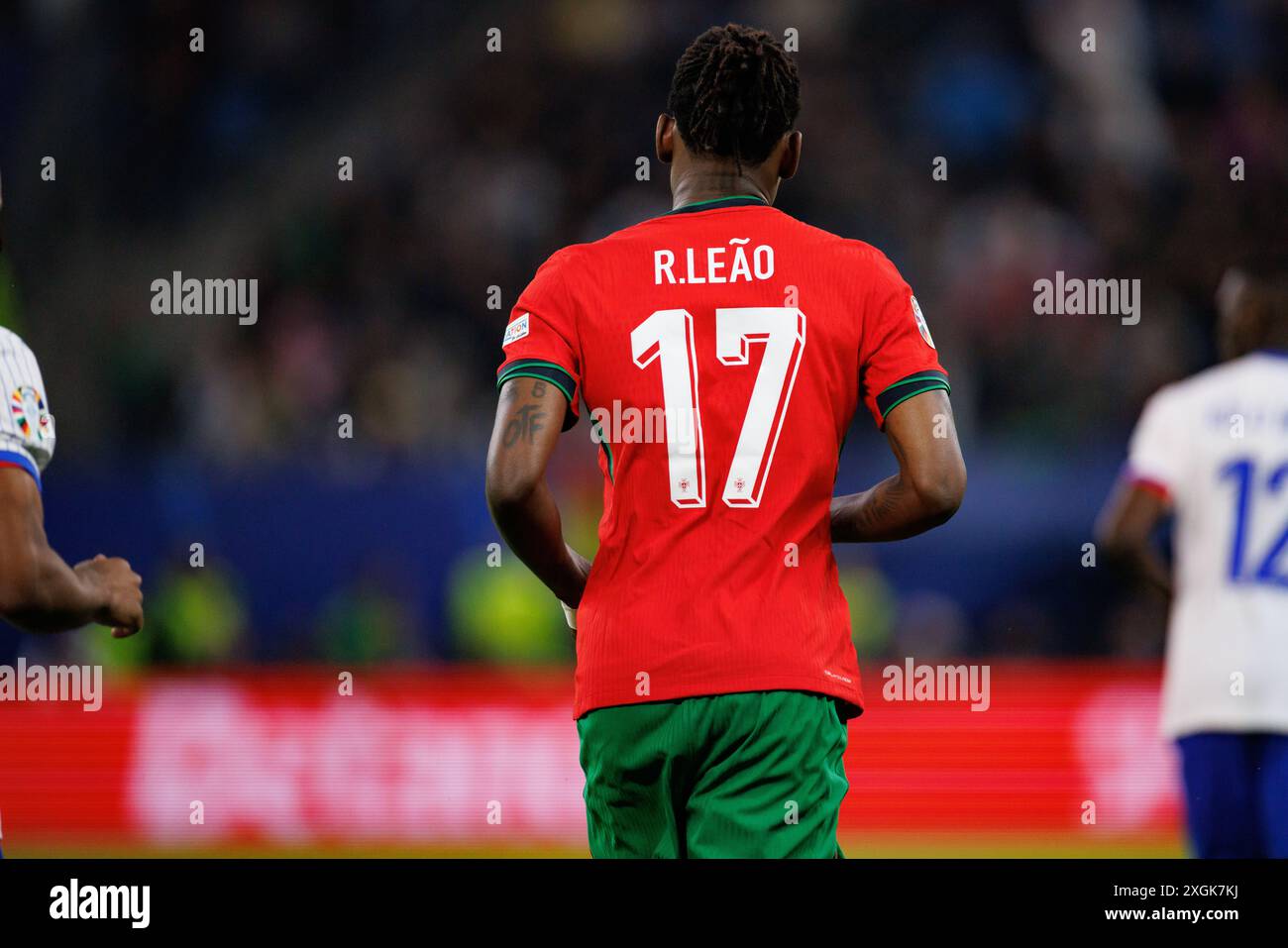 Rafael Leao seen during UEFA Euro 2024 game between national teams of ...