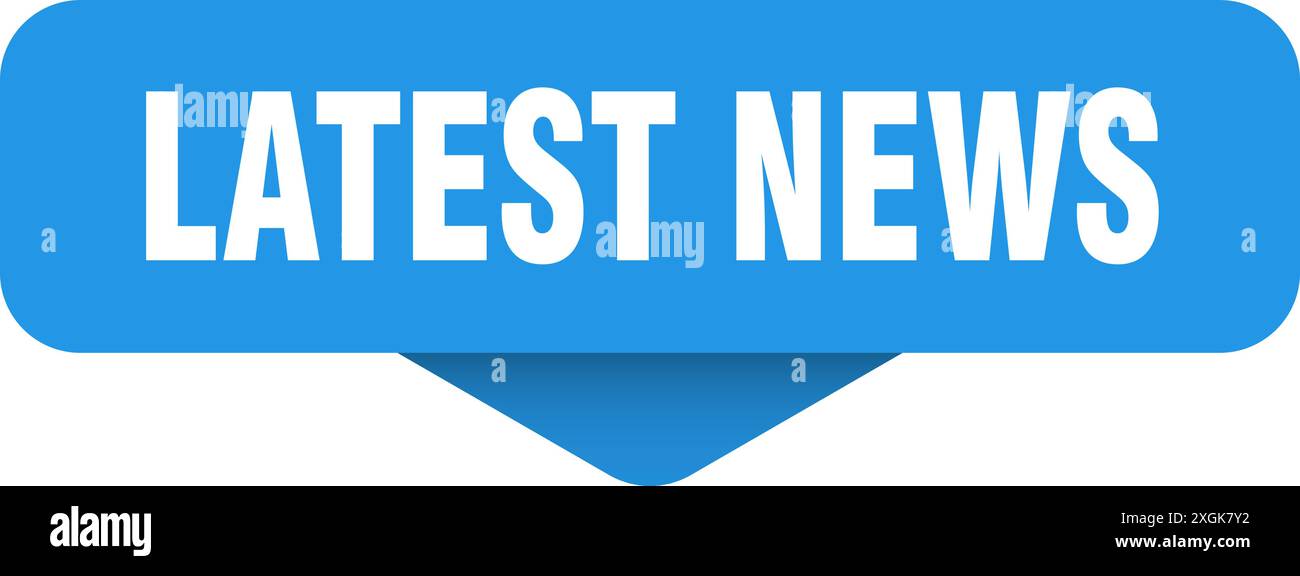 latest news sticker. latest news sign on transparent background ...