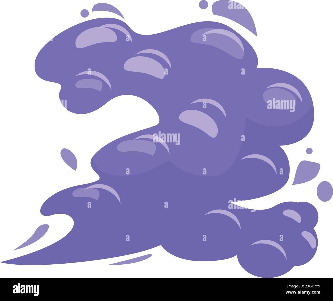 Steam cloud animation cartoon white hi-res stock photography and images ...