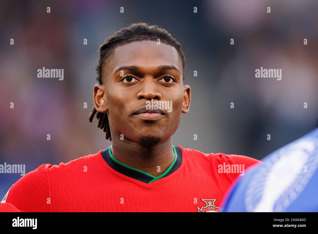 Rafael Leao seen during UEFA Euro 2024 game between national teams of ...