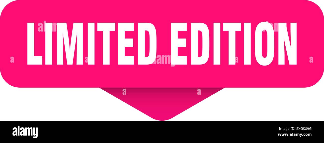 limited edition sticker. limited edition sign on transparent background ...