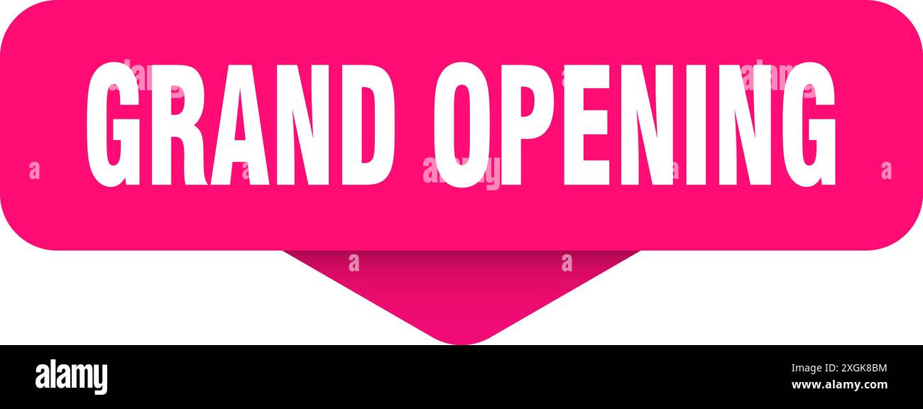 grand opening sticker. grand opening sign on transparent background ...