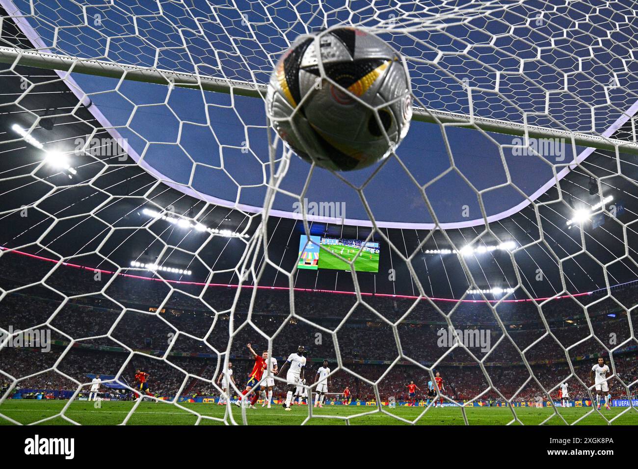 Munich, Germany. 09th July, 2024. Soccer, UEFA Euro 2024, European ...