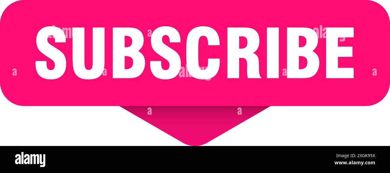 subscribe sticker. subscribe sign on transparent background ...