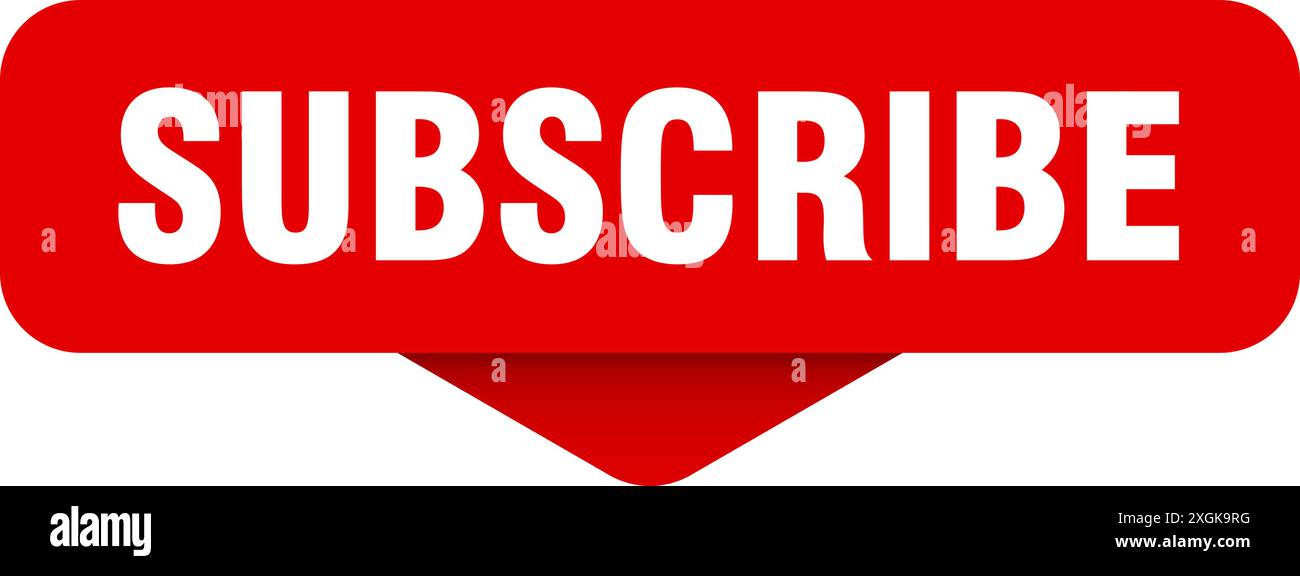 subscribe sticker. subscribe sign on transparent background ...