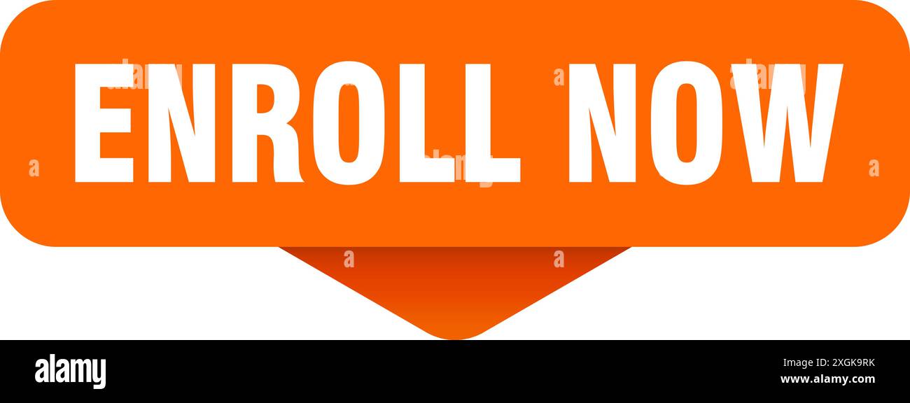 enroll now sticker. enroll now sign on transparent background ...