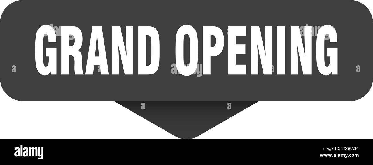 grand opening sticker. grand opening sign on transparent background ...