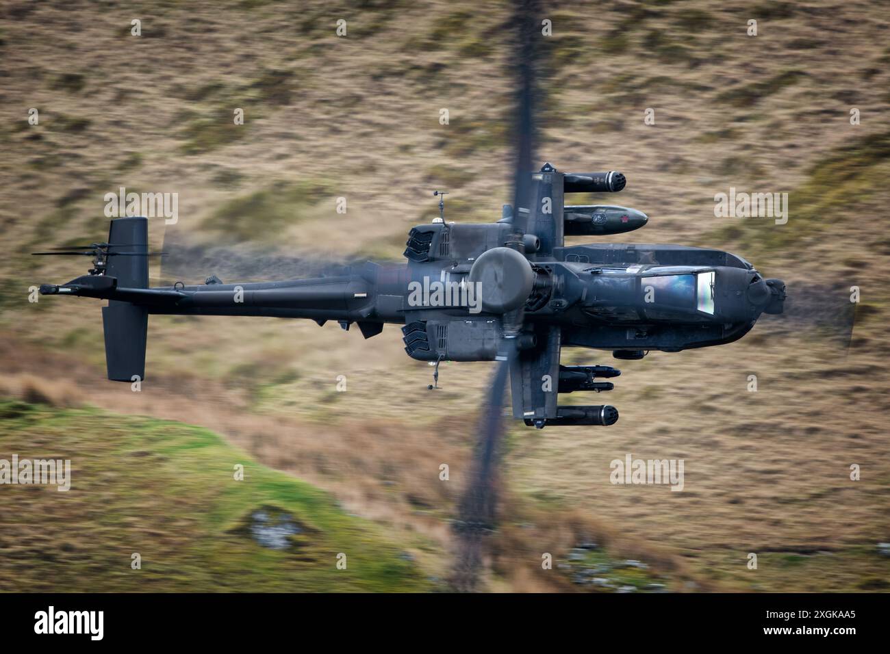 Army Air Corps AH-64 Apache helicopter Stock Photo - Alamy