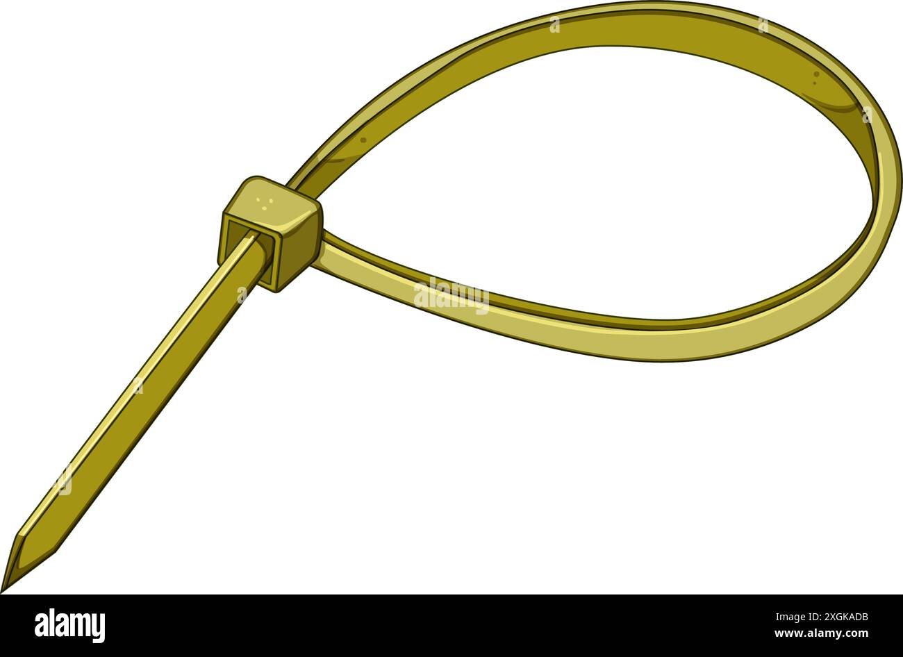 color cable ties cartoon vector illustration Stock Vector Image & Art ...