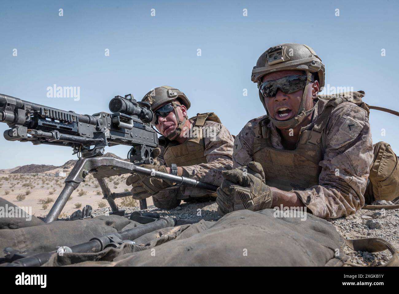 Twentynine Palms, California, USA. 25th June, 2024. U.S. Marine Corps ...