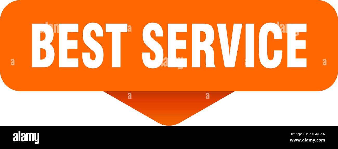 best service sticker. best service sign on transparent background ...