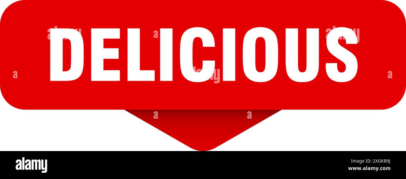delicious sticker. delicious sign on transparent background ...