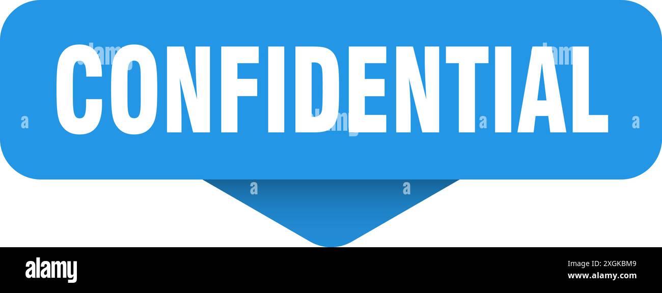 confidential sticker. confidential sign on transparent background ...