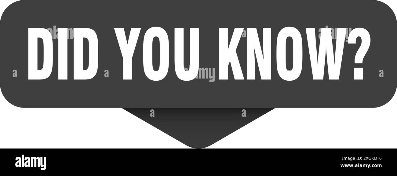 did you know sticker. did you know sign on transparent background ...