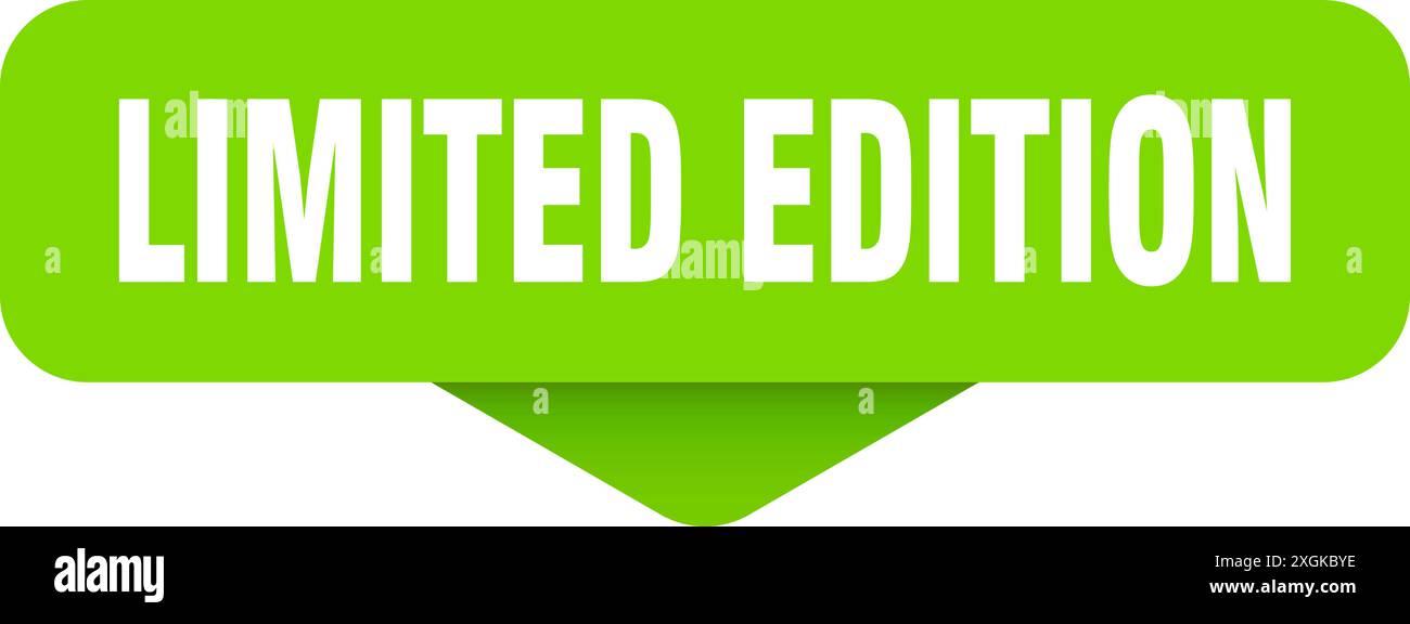 limited edition sticker. limited edition sign on transparent background ...