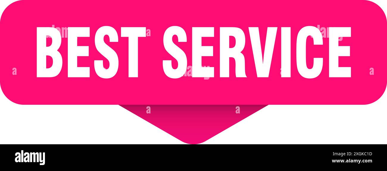 best service sticker. best service sign on transparent background ...