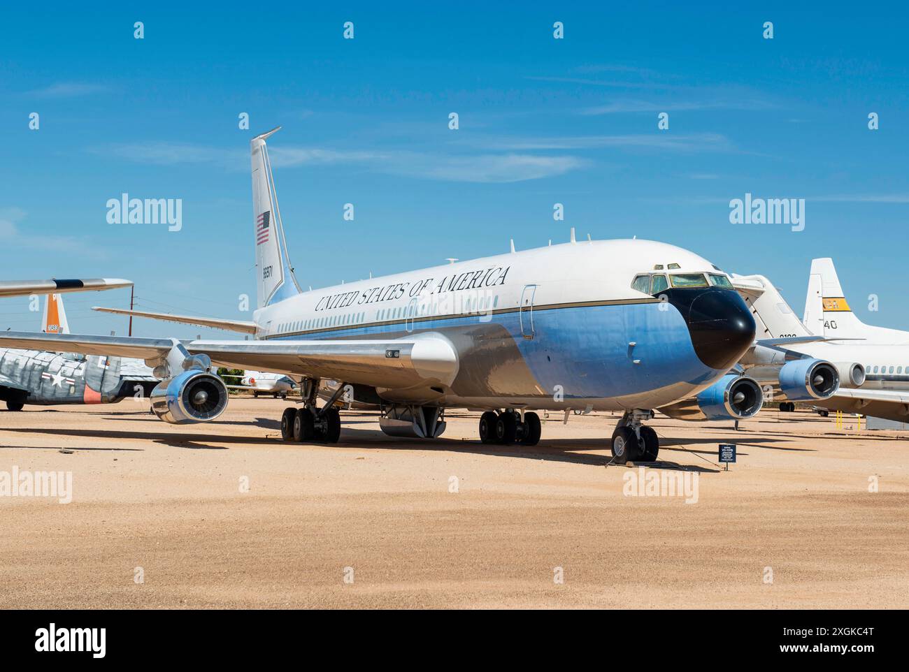 Boeing 707 153 Air Force One SAM970 Presidential Aircraft On Loan To boeing-707-153-air-force-one-sam970-presidential-aircraft-on-loan-to