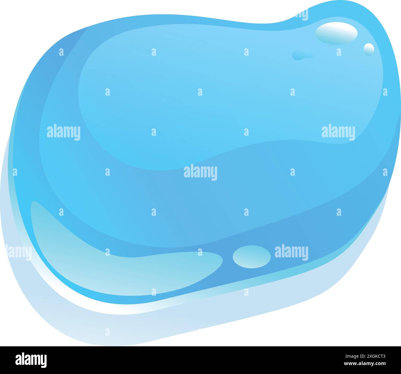 Gel flowing liquid fluid aqua hi-res stock photography and images - Alamy