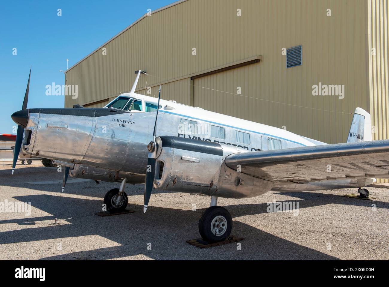 De Havilland DH3 Aircraft of the Australian Flying Doctor Service seen ...