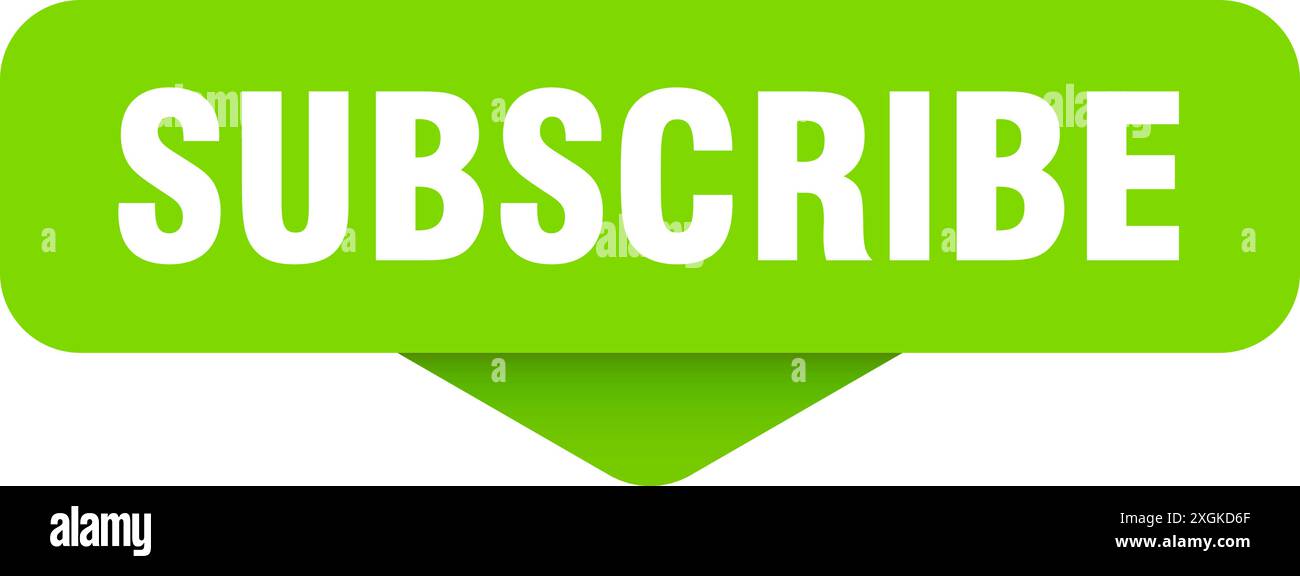 subscribe sticker. subscribe sign on transparent background ...