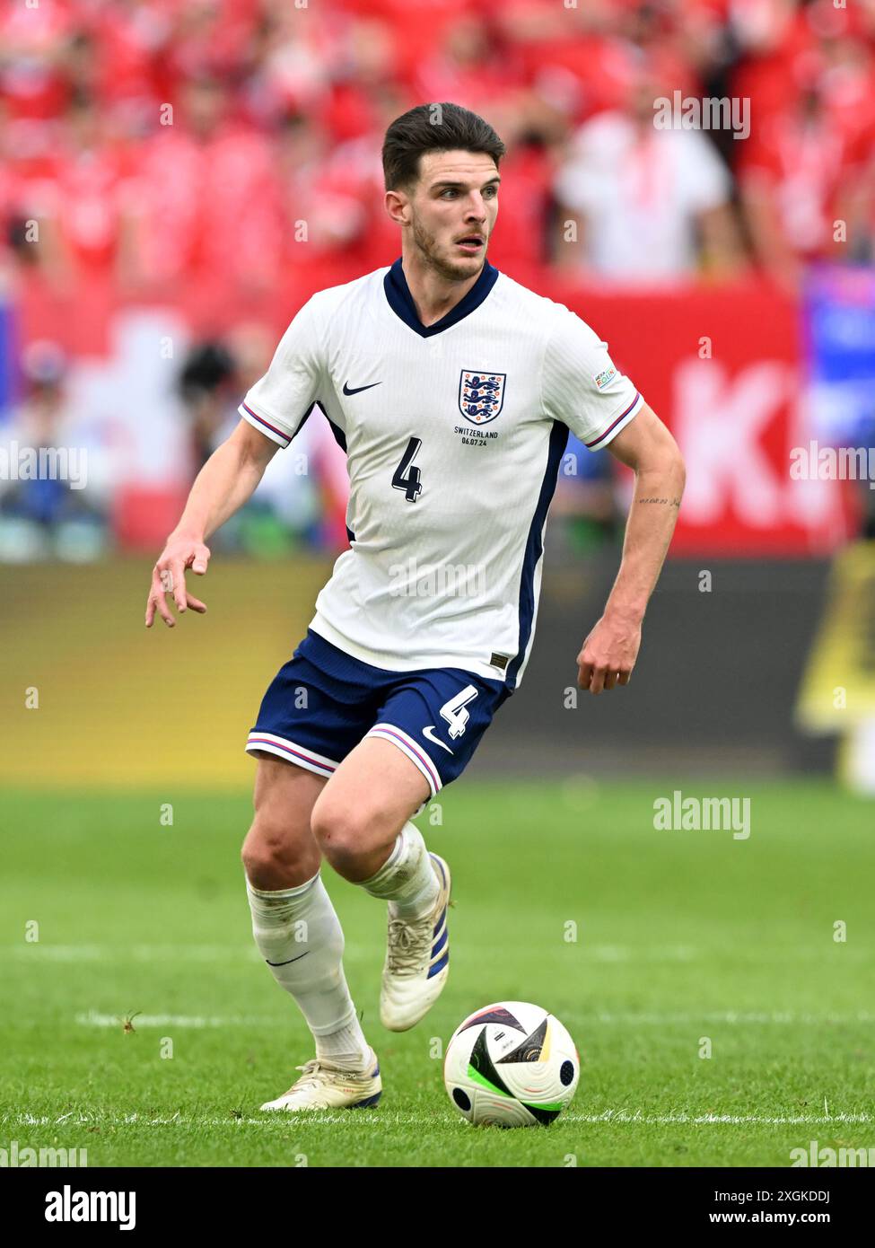 DUSSELDORF - Declan Rice of England during the UEFA EURO 2024 quarter ...