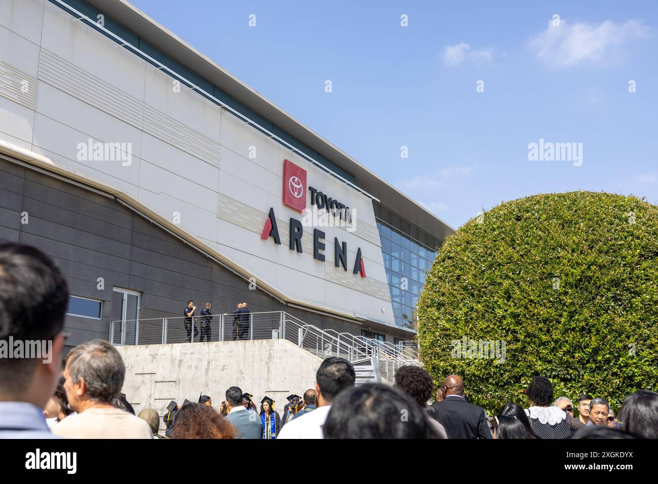 University college commencement graduation ceremony at Toyota Arena on ...