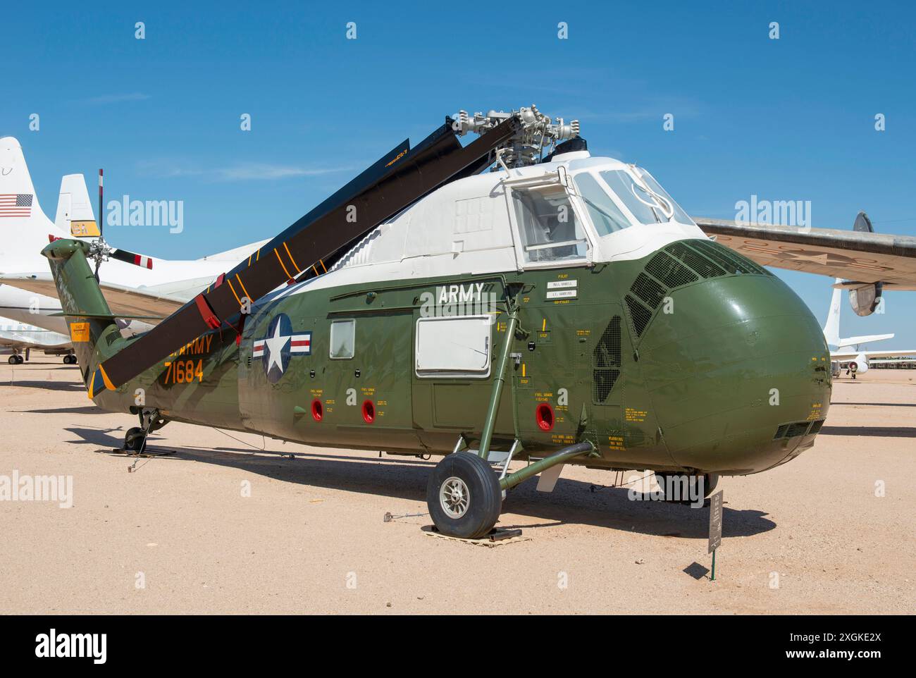Sikorsky VH-34C CHOCTAW helicopter at the Pima Air & Space Museum in ...