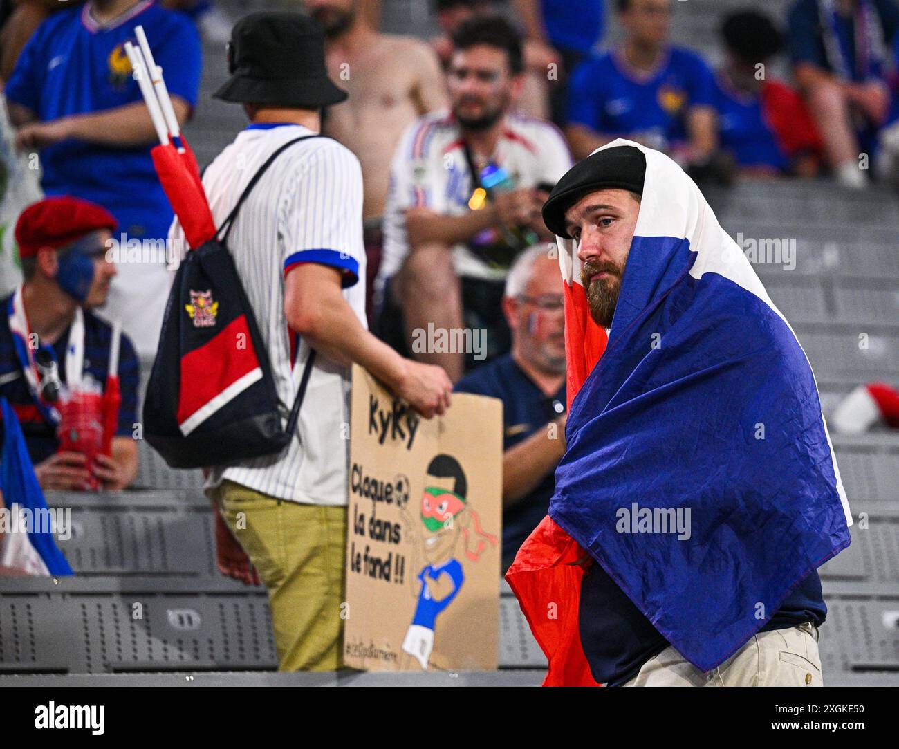 Munich, Germany. 09th July, 2024. Soccer, UEFA Euro 2024, European ...