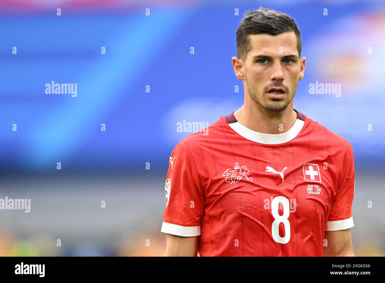 DUSSELDORF - Remo Freuler of Switzerland during the UEFA EURO 2024 ...