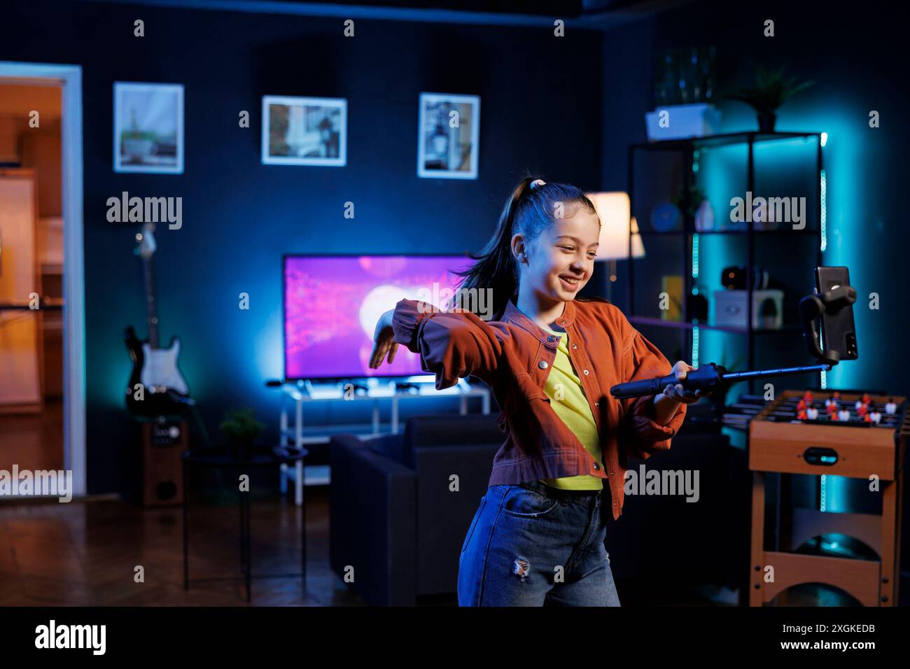 Youngster joins viral dance craze inspired by beloved celebrities ...