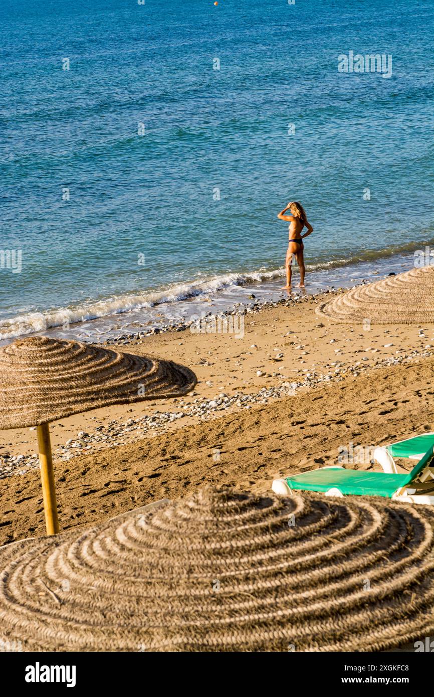 Fontanilla beach hi-res stock photography and images - Alamy