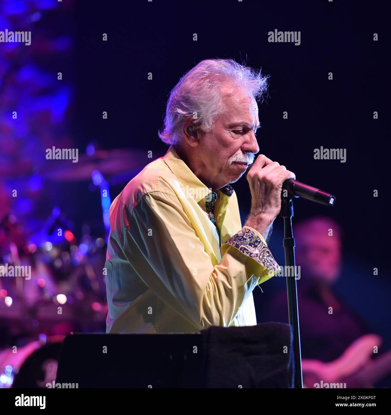 July 9, 2024: JOE BONSALL, who left the legendary singing group The Oak ...