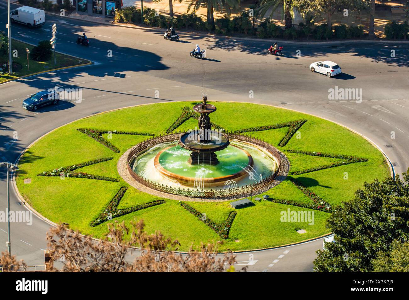 Fuente de las Tres Gracias (Three Graces Fountain) or Las Tres Ninfas ...