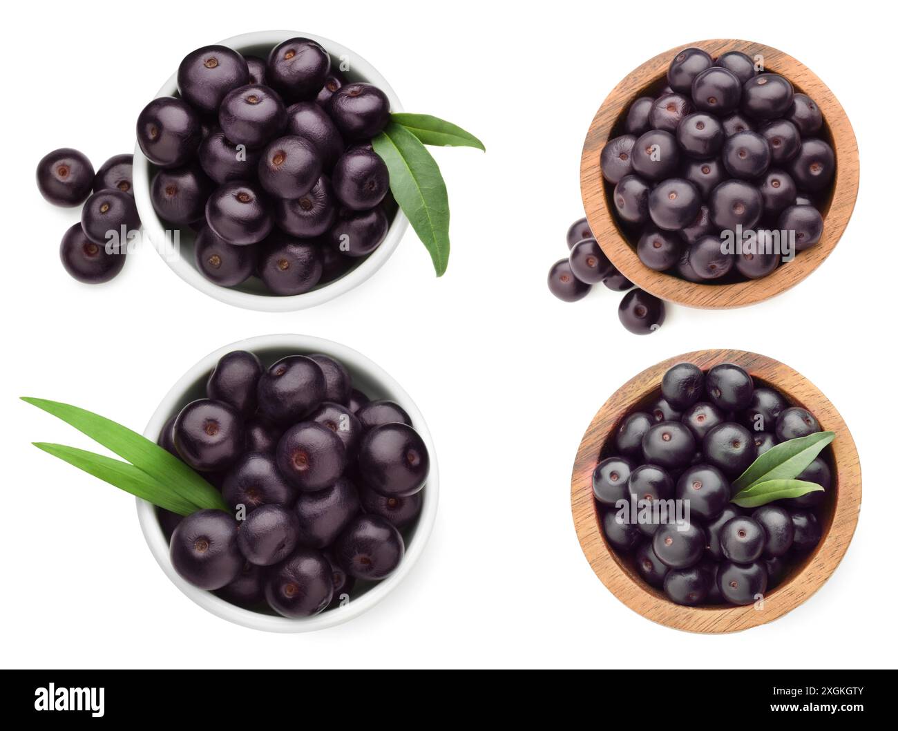 Acai bowls Cut Out Stock Images & Pictures - Alamy