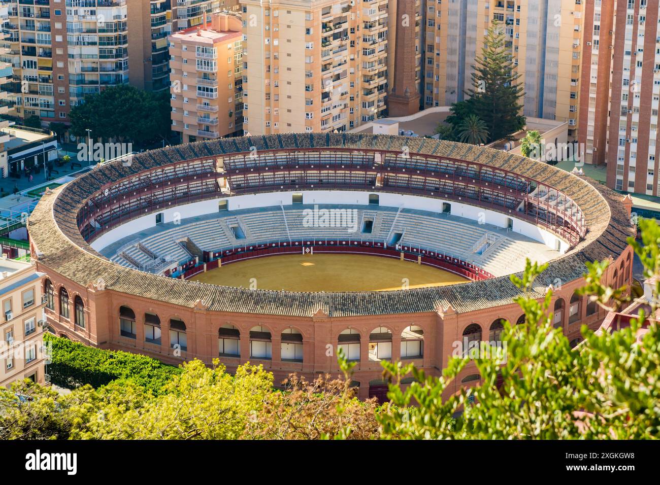 Plaza de toros de la malagueta bull ring bullring city hi-res stock ...