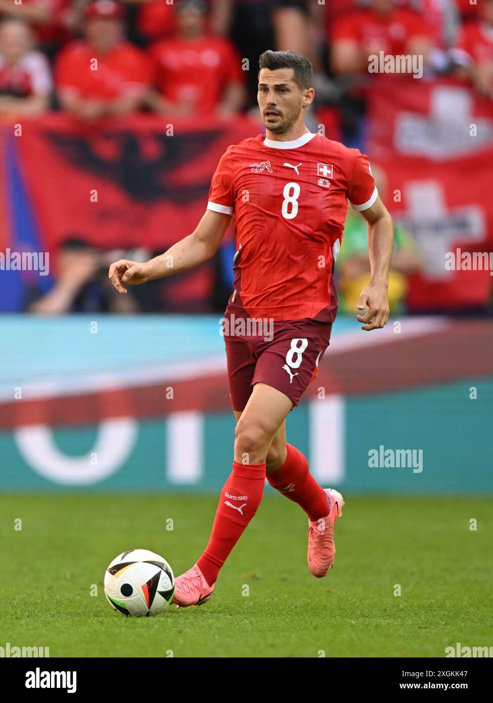 DUSSELDORF - Remo Freuler of Switzerland during the UEFA EURO 2024 ...