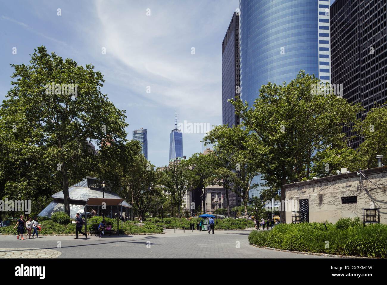 View from battery park hi-res stock photography and images - Alamy