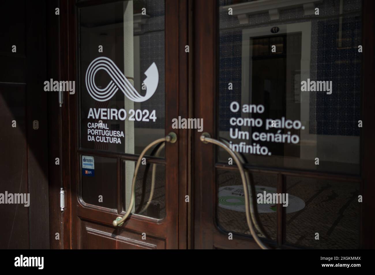 "Aveiro 2024, Cultural Capital of Portugal", Aveiro, Portugal Stock Photo - Alamy