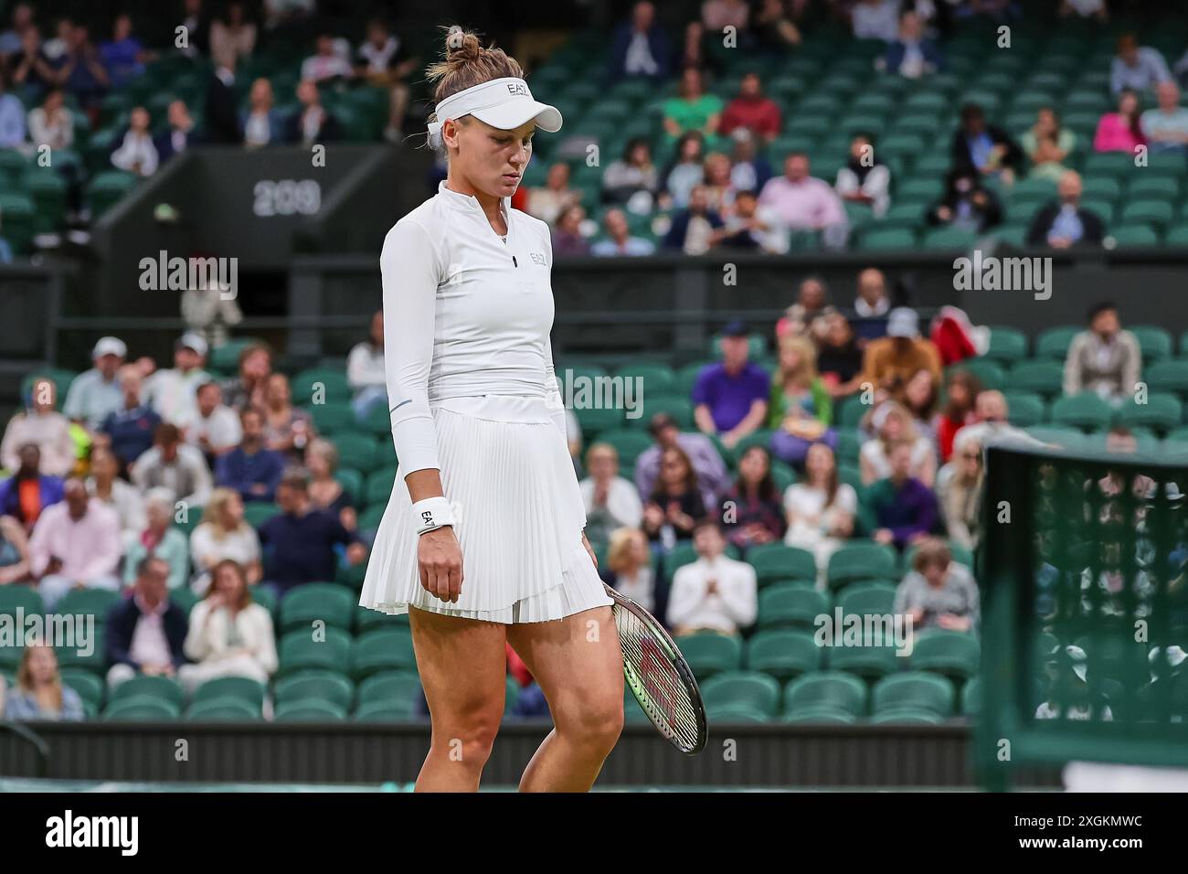 London, London, Great Britain. 9th July, 2024. Veronika Kudermetova ...